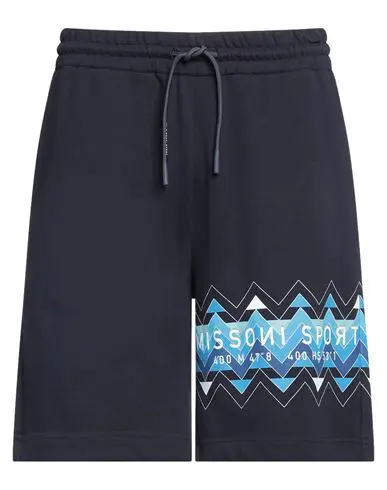 Missoni Cotton French Terry Shorts - Navy