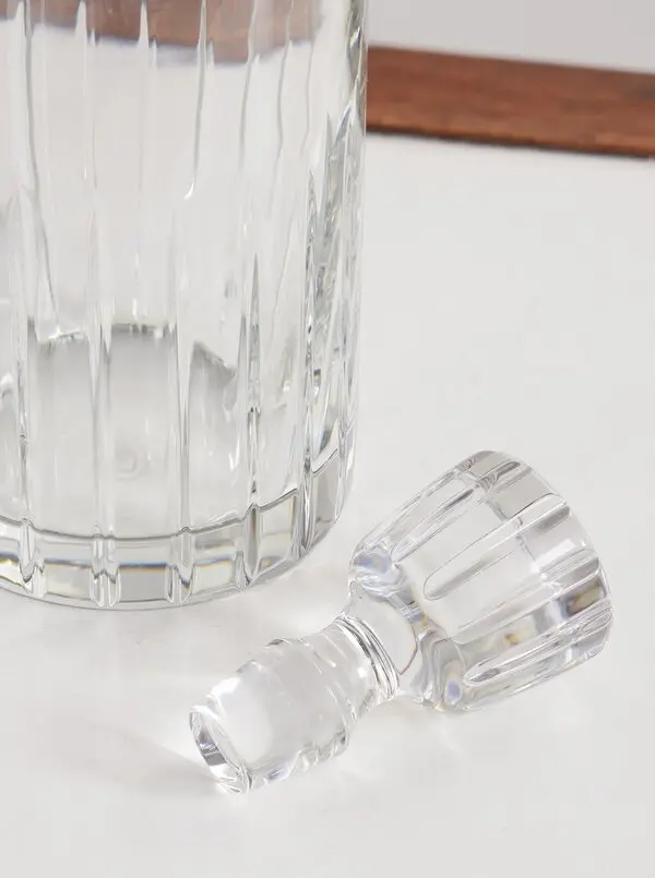 Christofle Iriana Crystal Whisky Carafe