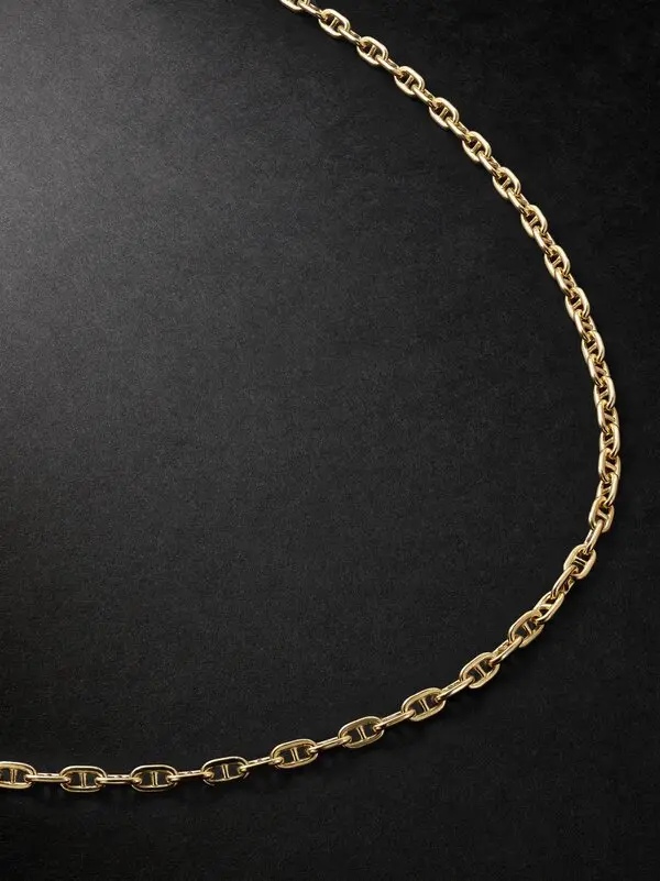 Windsor 14-karat Mariner Chain Necklace - Gold