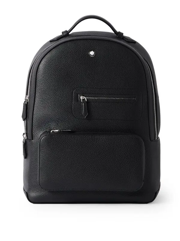 MONTBLANC Full-grain Leather Backpack