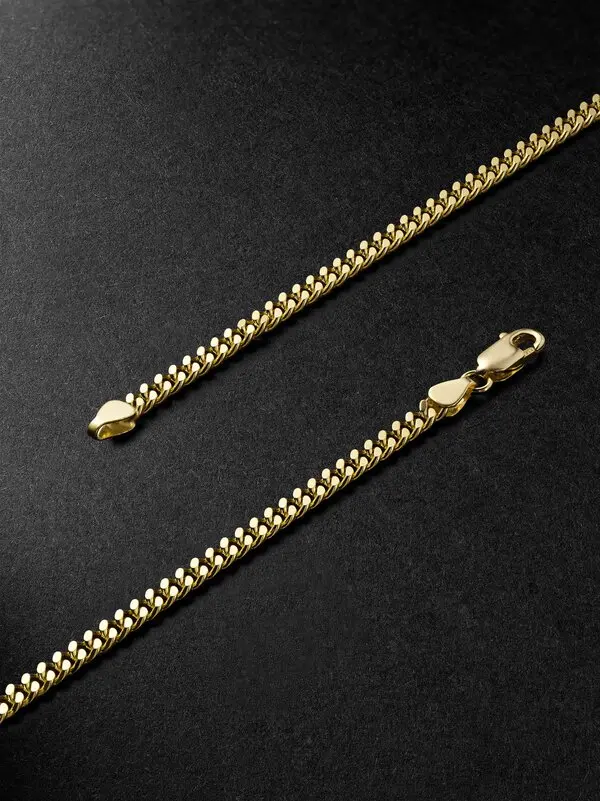 STEPHANIE WINDSOR Windsor 14-karat Franco Chain Necklace