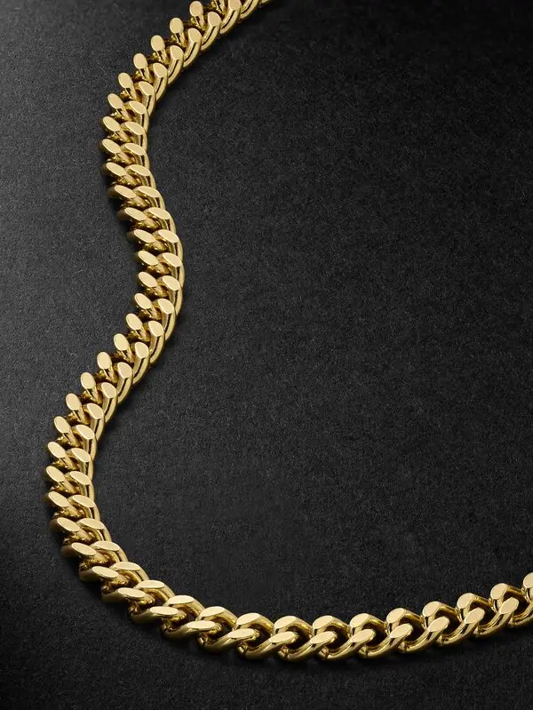 STEPHANIE WINDSOR Windsor 14-karat Franco Chain Necklace