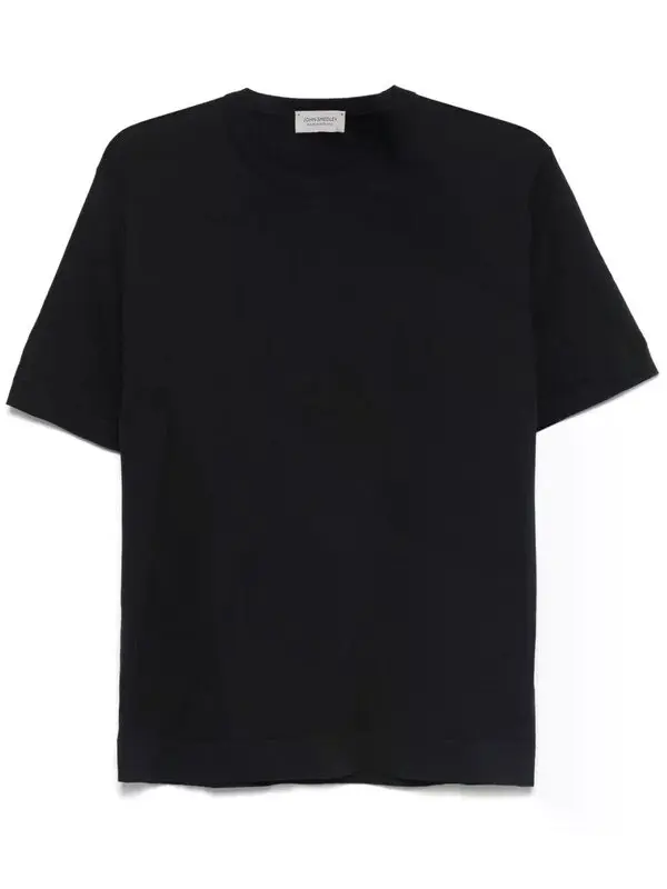 John Smedley Lorca Fine-knit T-shirt - Blue