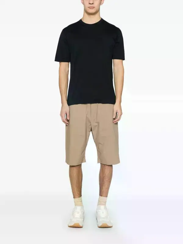 John Smedley Lorca Fine-knit T-shirt - Blue
