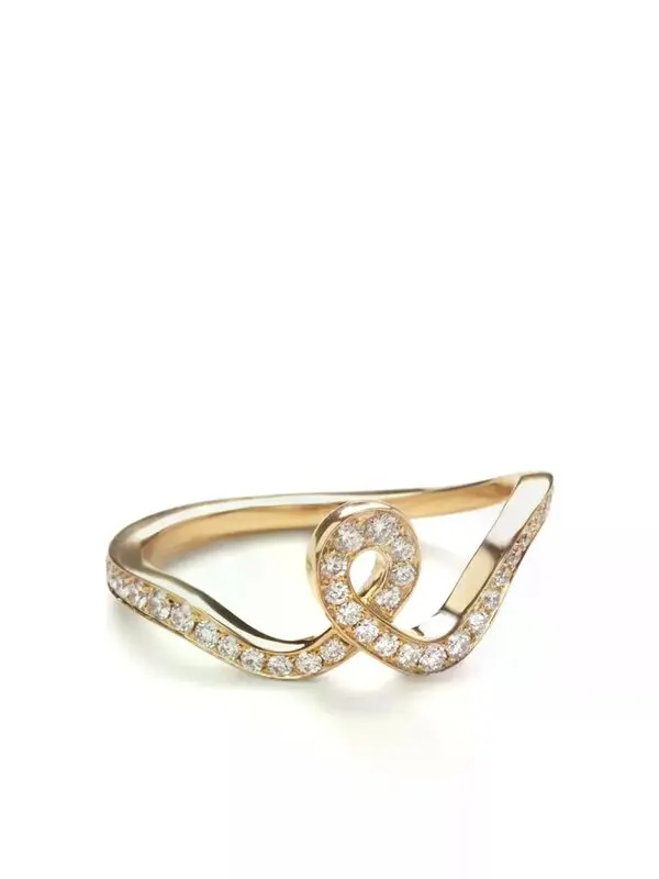 Sophie Bille Brahe 18kt Recycled Yellow Diamond Ring - Gold