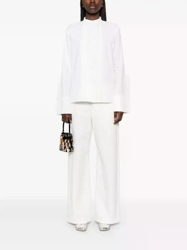 JIL SANDER Pintuck-detailed Shirt