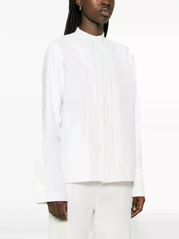 JIL SANDER Pintuck-detailed Shirt