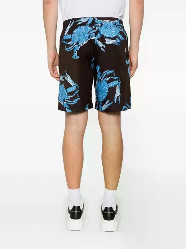 MSGM Graphic-print Shorts
