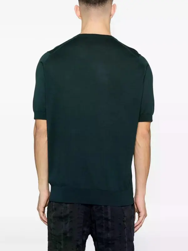 John Smedley Kempton Fine-knit T-shirt