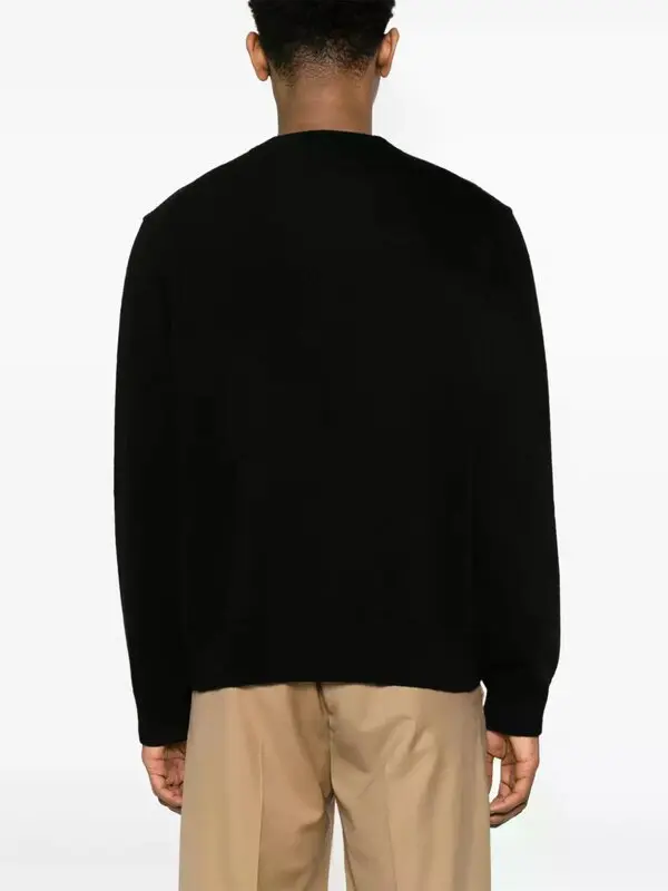 Loewe Anagram Wool Jumper - Black