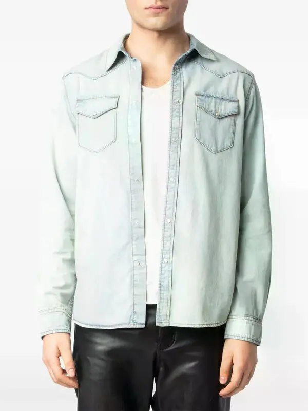 Zadig&Voltaire Saby Denim Shirt