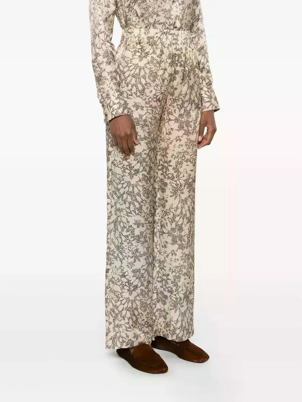 GOLDEN GOOSE Brittany Straight-leg Trousers - Neutrals