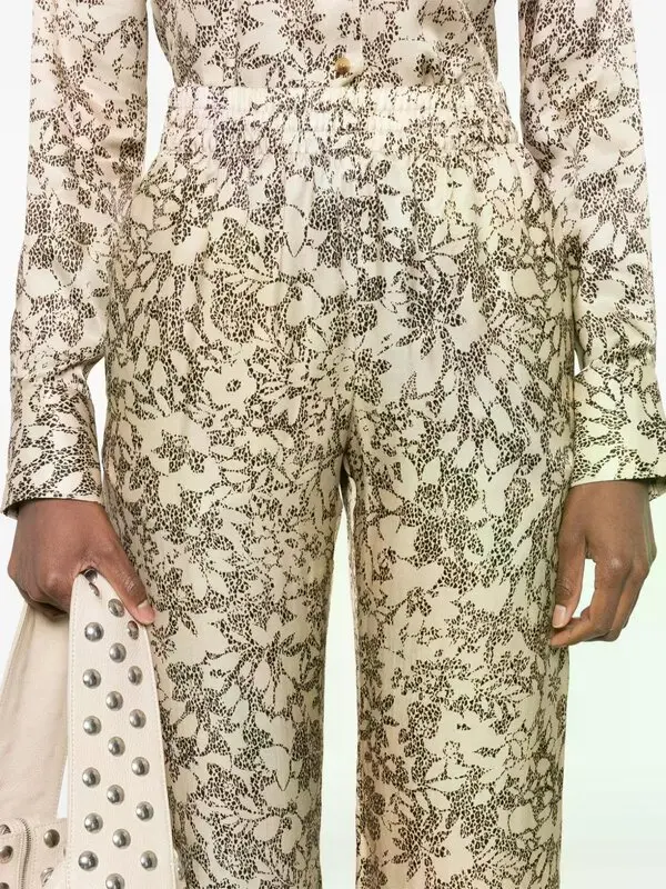 GOLDEN GOOSE Brittany Straight-leg Trousers - Neutrals