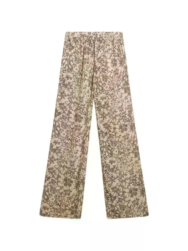 GOLDEN GOOSE Brittany Straight-leg Trousers - Neutrals