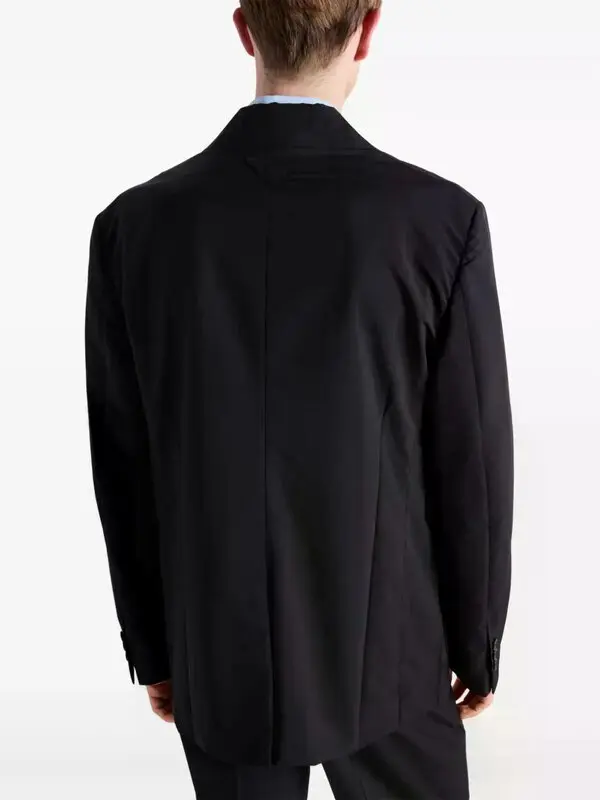 Prada Single-breasted Blazer - Black