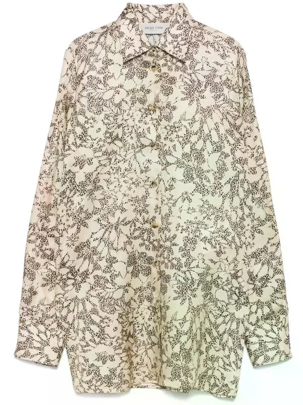 GOLDEN GOOSE Maira Floral Print Shirt