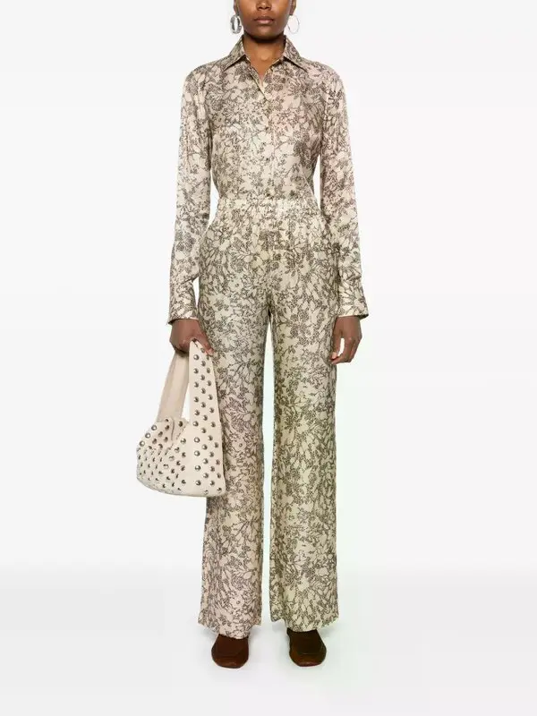 GOLDEN GOOSE Maira Floral Print Shirt