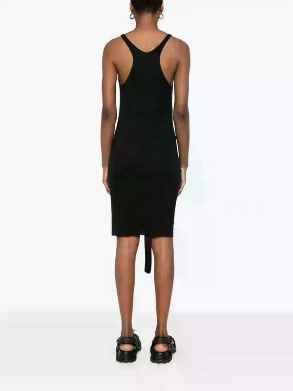 Rick Owens Racerback Tank Dress - Black