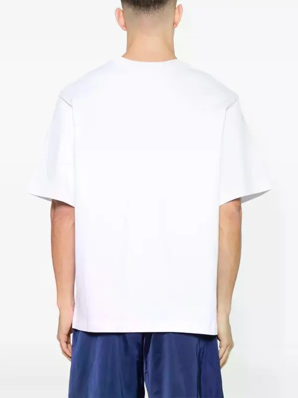 Casablanca Casa Beach Wave T-shirt - White