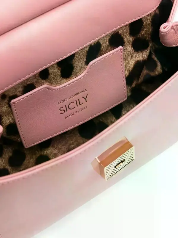 Dolce & Gabbana Small Sicily Tote - Pink