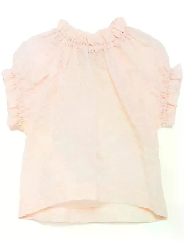 Simone Rocha Ruffle Top - Orange