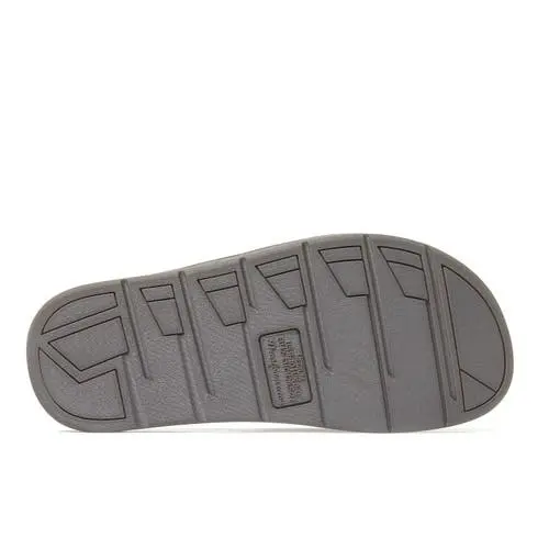 DEARFOAMS Collin Terry Adjustable Slide Slipper - Medium Grey