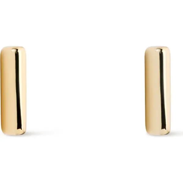ANA LUISA Bar Stud Earrings - Gold