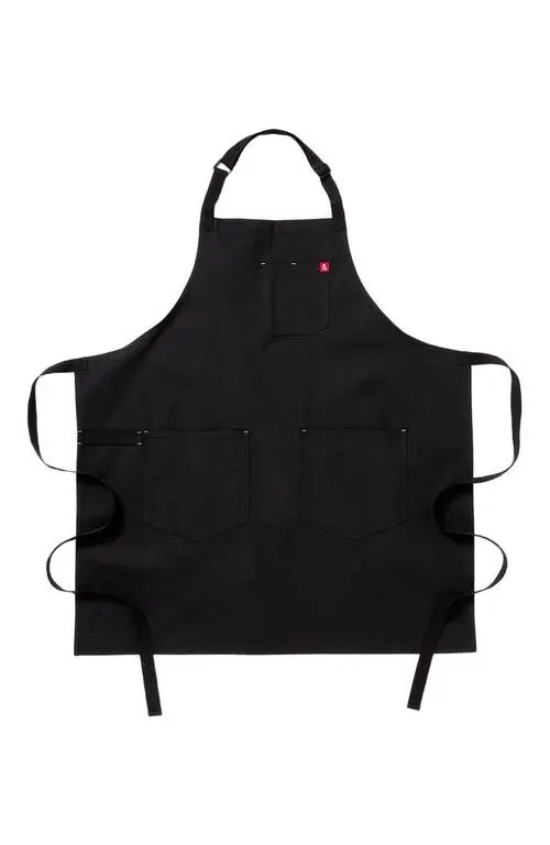 HEDLEY & BENNETT The Essential Apron Black - Caviar