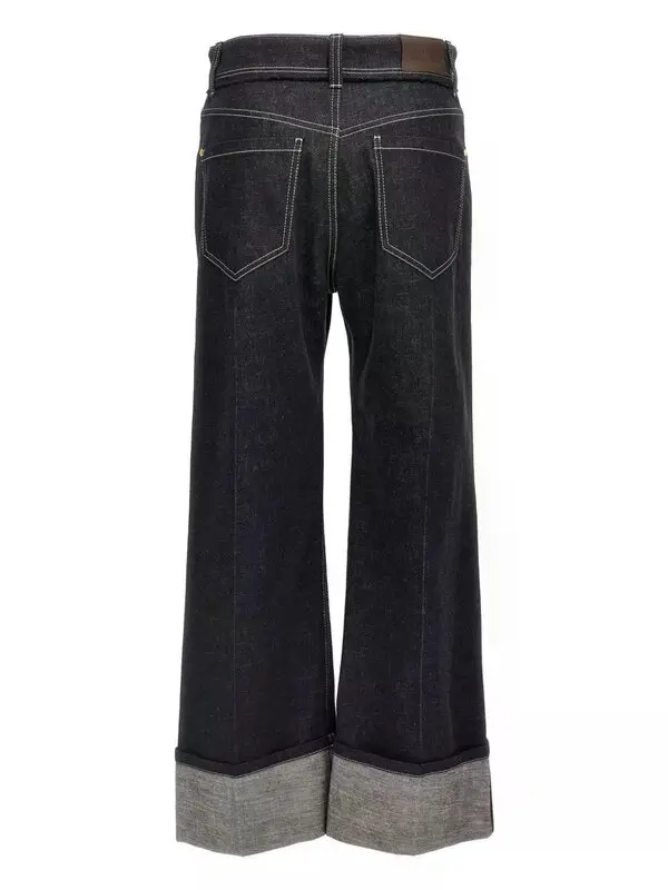 Brunello Cucinelli Turn Up-hem Jeans