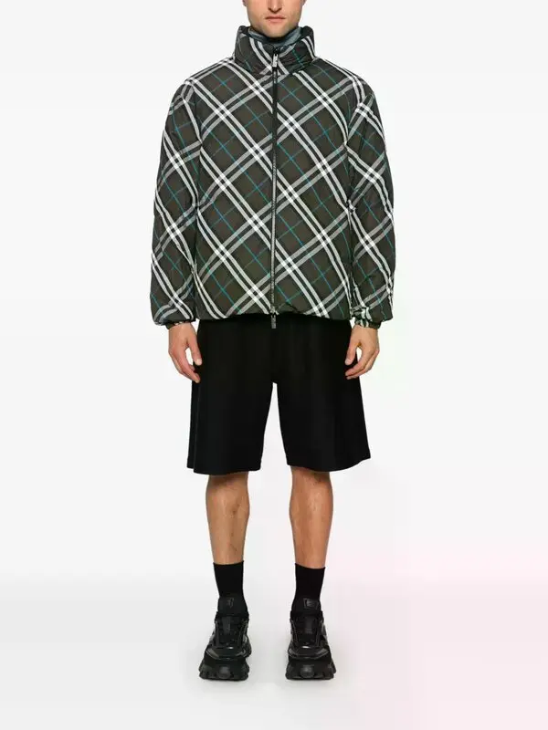 Burberry Vintage Check Puffer Jacket - Brown