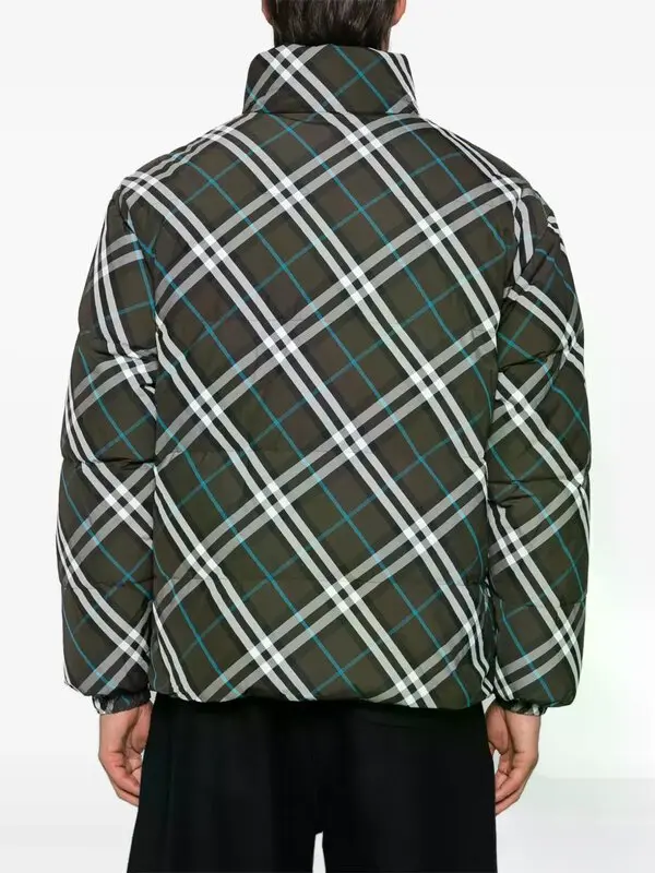 Burberry Vintage Check Puffer Jacket - Brown