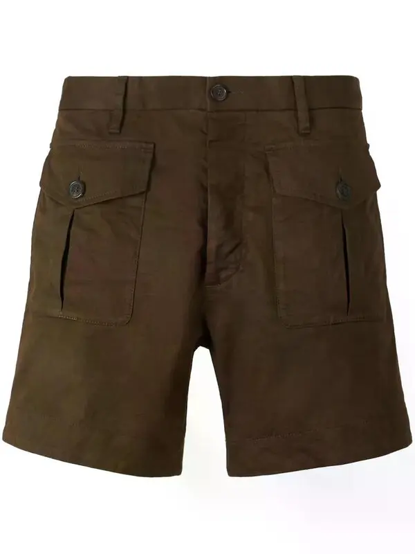 Dsquared2 Straight-leg Cargo Shorts - Green