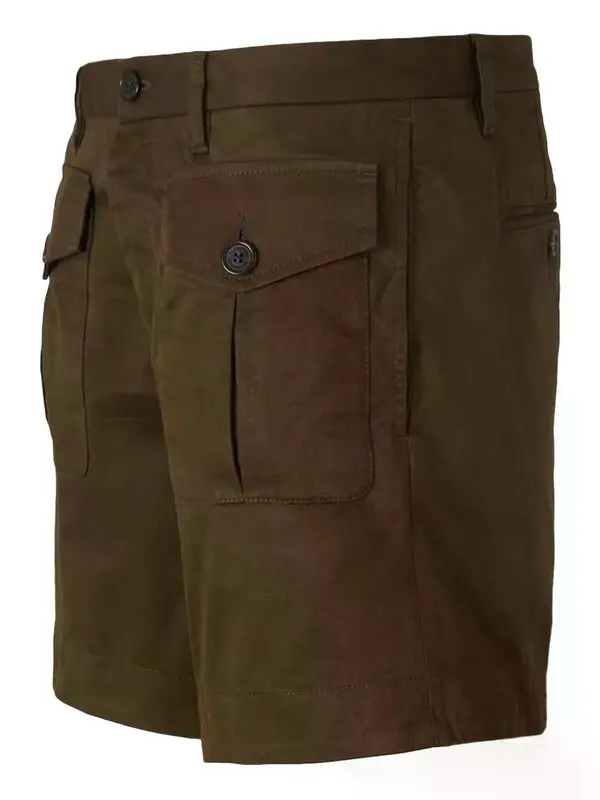 Dsquared2 Straight-leg Cargo Shorts - Green
