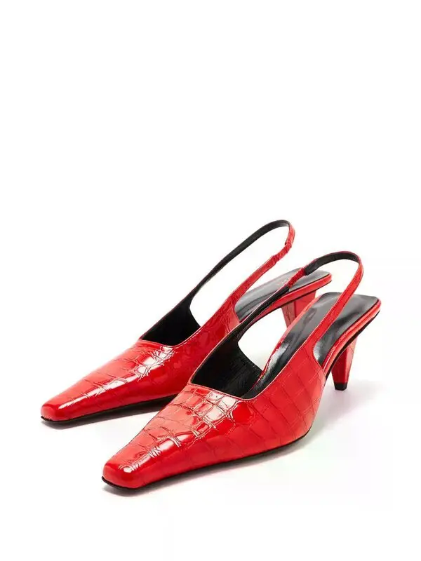 JUDE 65mm Iris Pumps - Red
