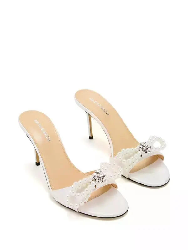 Mach & Mach 85mm Bow-embellished Sandals