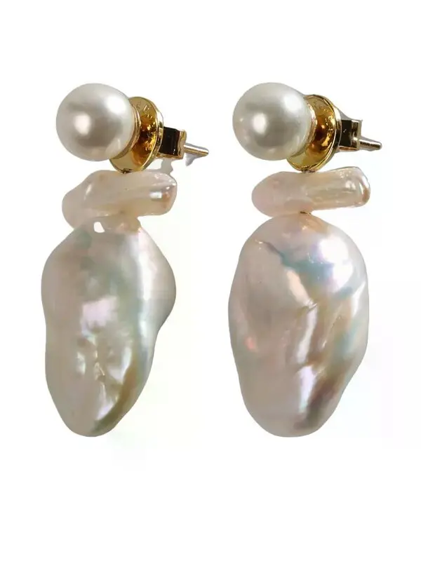 Simone Rocha Freshwater Pearl Earrings