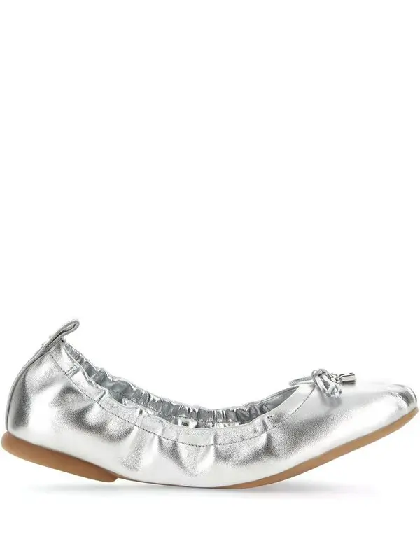Hogan H684 Ballet Flats - Silver