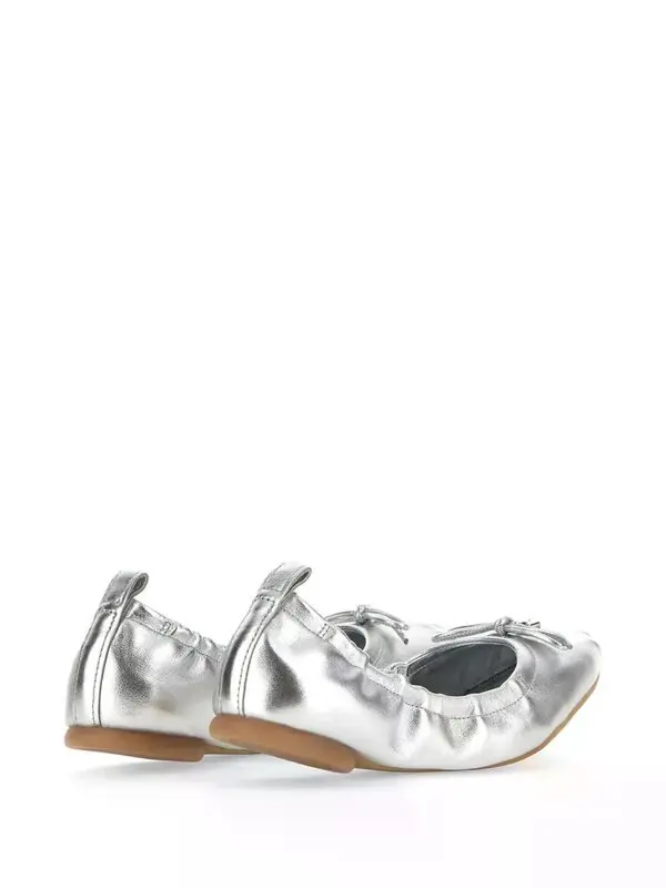 Hogan H684 Ballet Flats - Silver