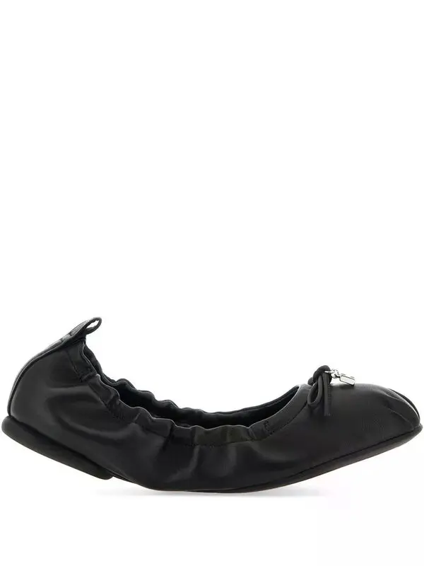 Hogan H684 Ballet Flats - Black