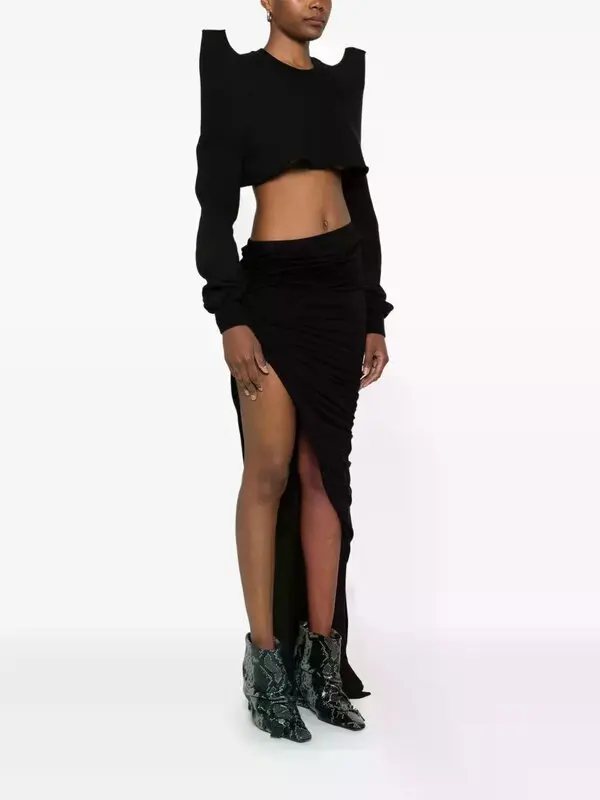 Rick Owens Cropped Sweatshirt