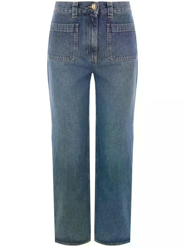 Elisabetta Franchi Mid-rise Cropped Jeans