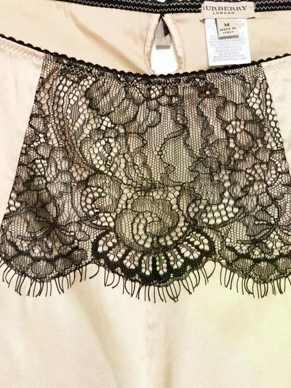 Burberry Lace-detail Pyjama Shorts