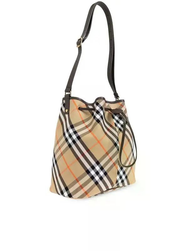 Burberry Vintage Check Bucket Shoulder Bag