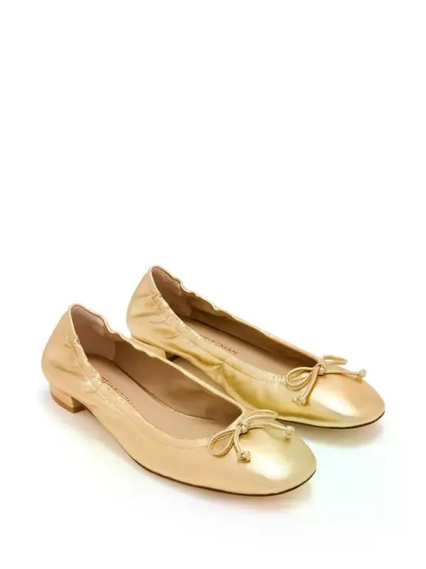 STUART WEITZMAN Bria Ballet Flats - Gold