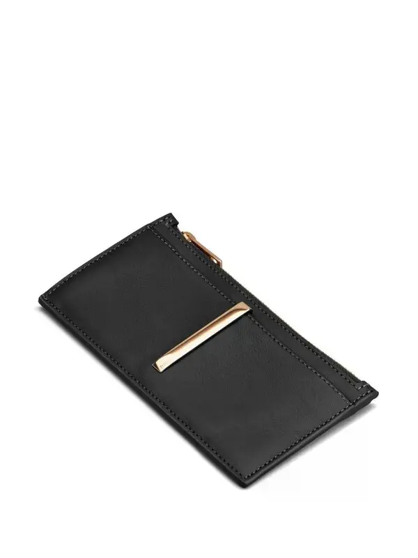TOD'S Zip-pocket Cardholder - Black
