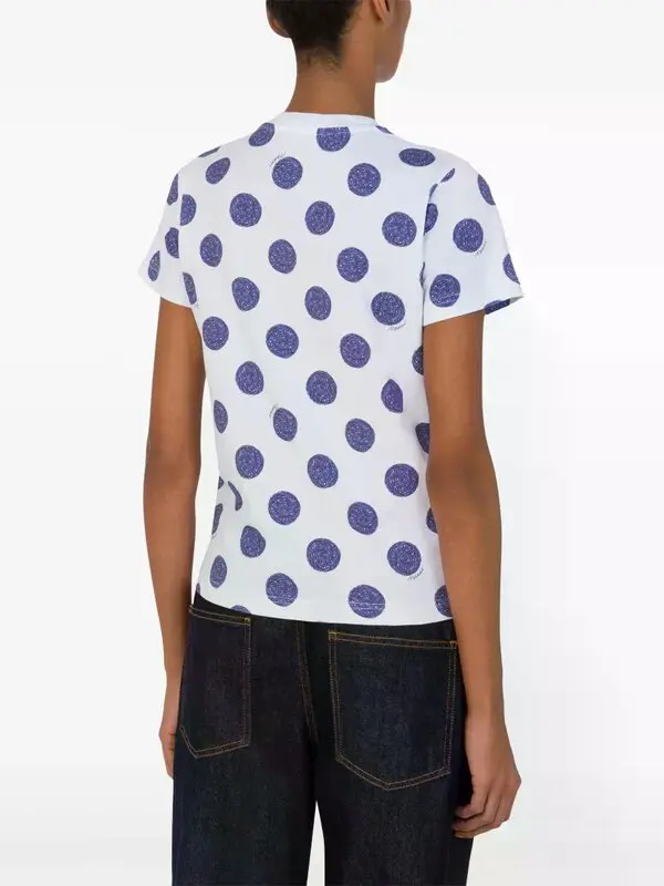 Moschino Polka Dot-print T-shirt