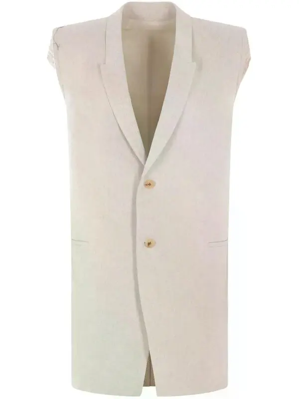 Rick Owens Cotton Waistcoat