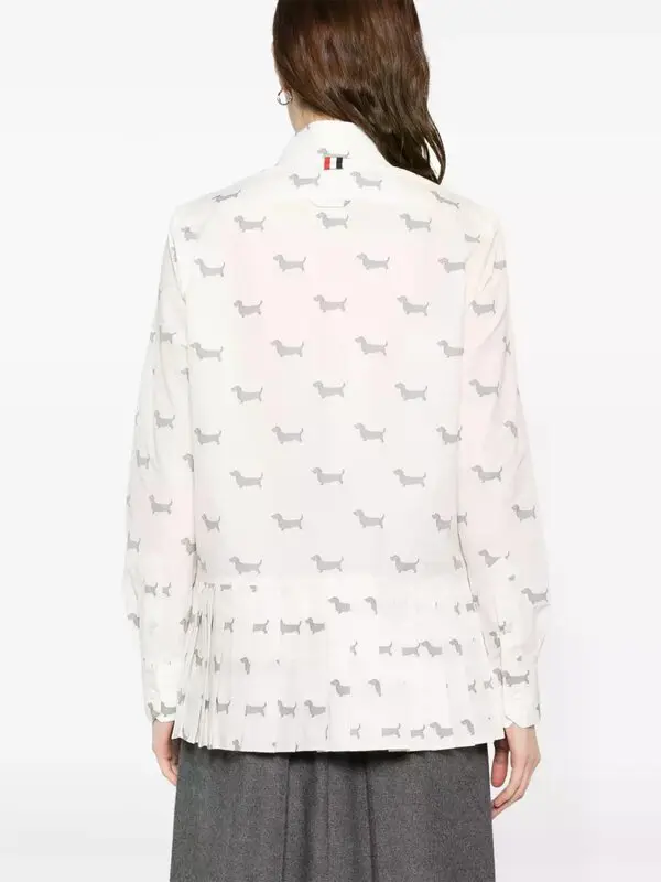 Thom Browne Pleated Bottom Shirt