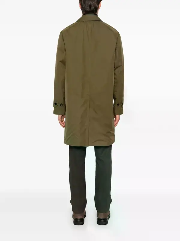 Burberry Reversible Mid-length Trench Coat - Green