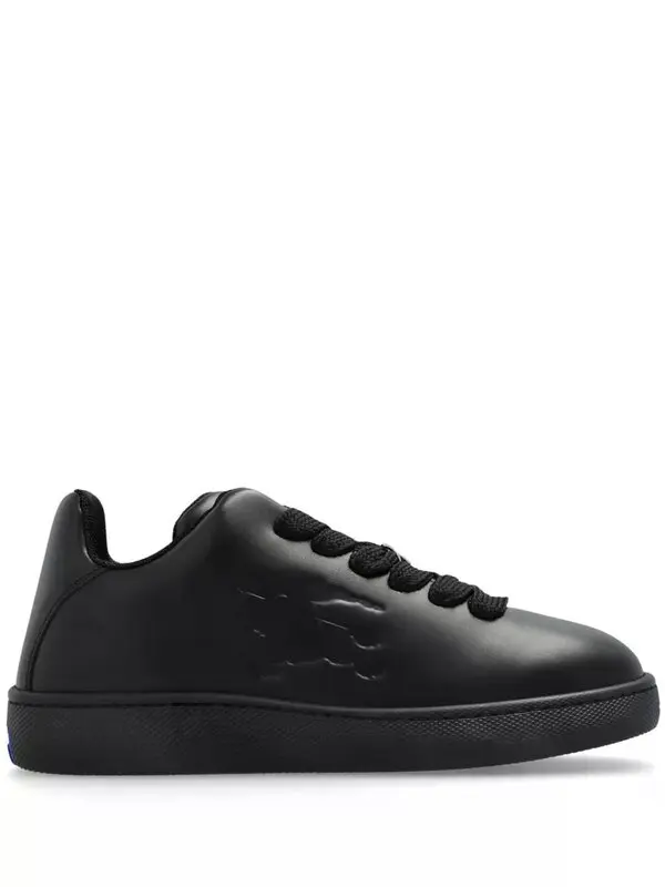 Burberry Leather Sneakers - Black